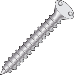 Snake Eye Spanner Stainless Steel Undercut Metal Screws
