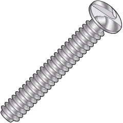 One-Way Stainless Steel Truss Head Machine Screws